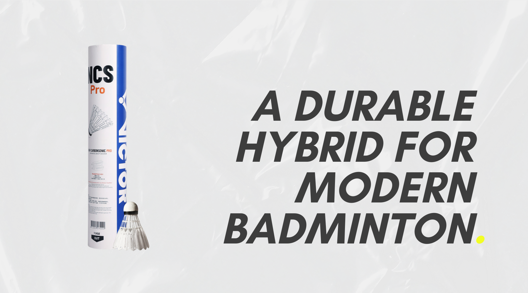 Victor NCS Pro Shuttlecock – Durable Hybrid Shuttle for Training and ...